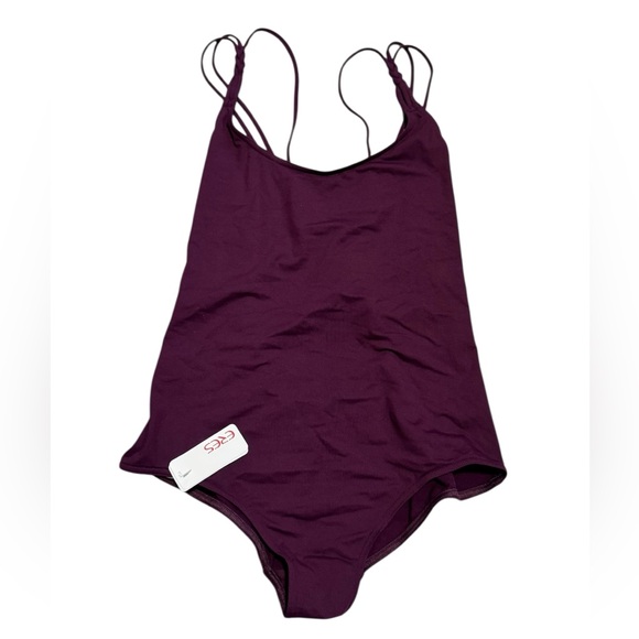 Eres | Swim | Eresdeep Purple Onepiece Braided Strap Swimsuitus 268 ...
